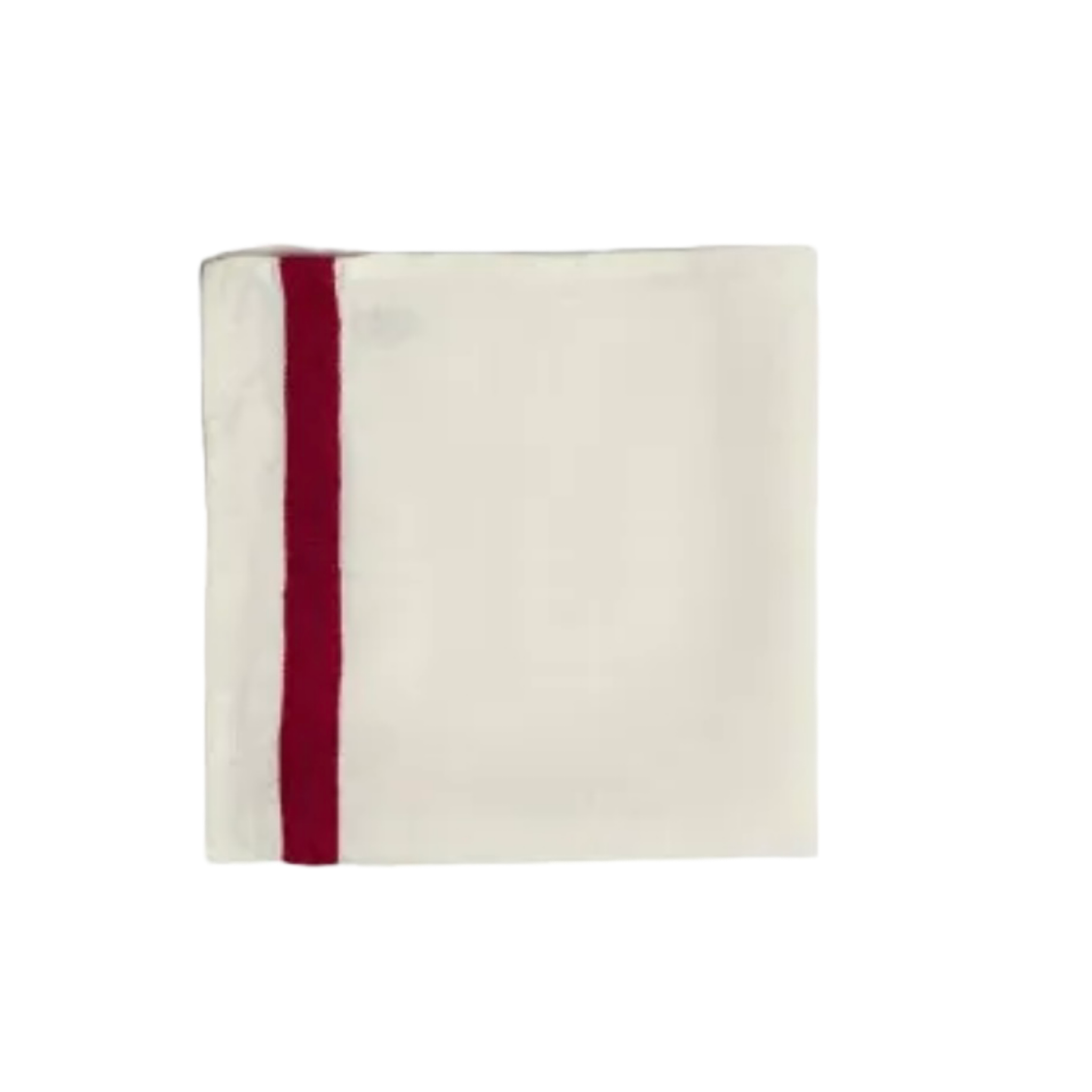 NAPKIN MAJORQUE RED - SET OF 4 | Objets de Table l Luxury Tableware l ...